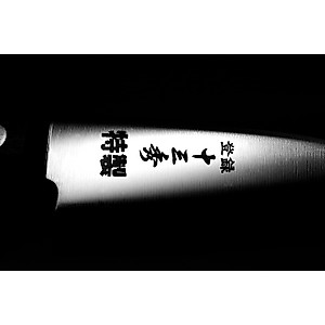 Seki Japan Tomihide Japanese Professional Boning Knife Traiangle Type, 150 mm (5.9 inch), Japanese Stainless steel Kitchen Cutlery, Chef Knives with Wood Handle for Home Kitchen & Restaurant