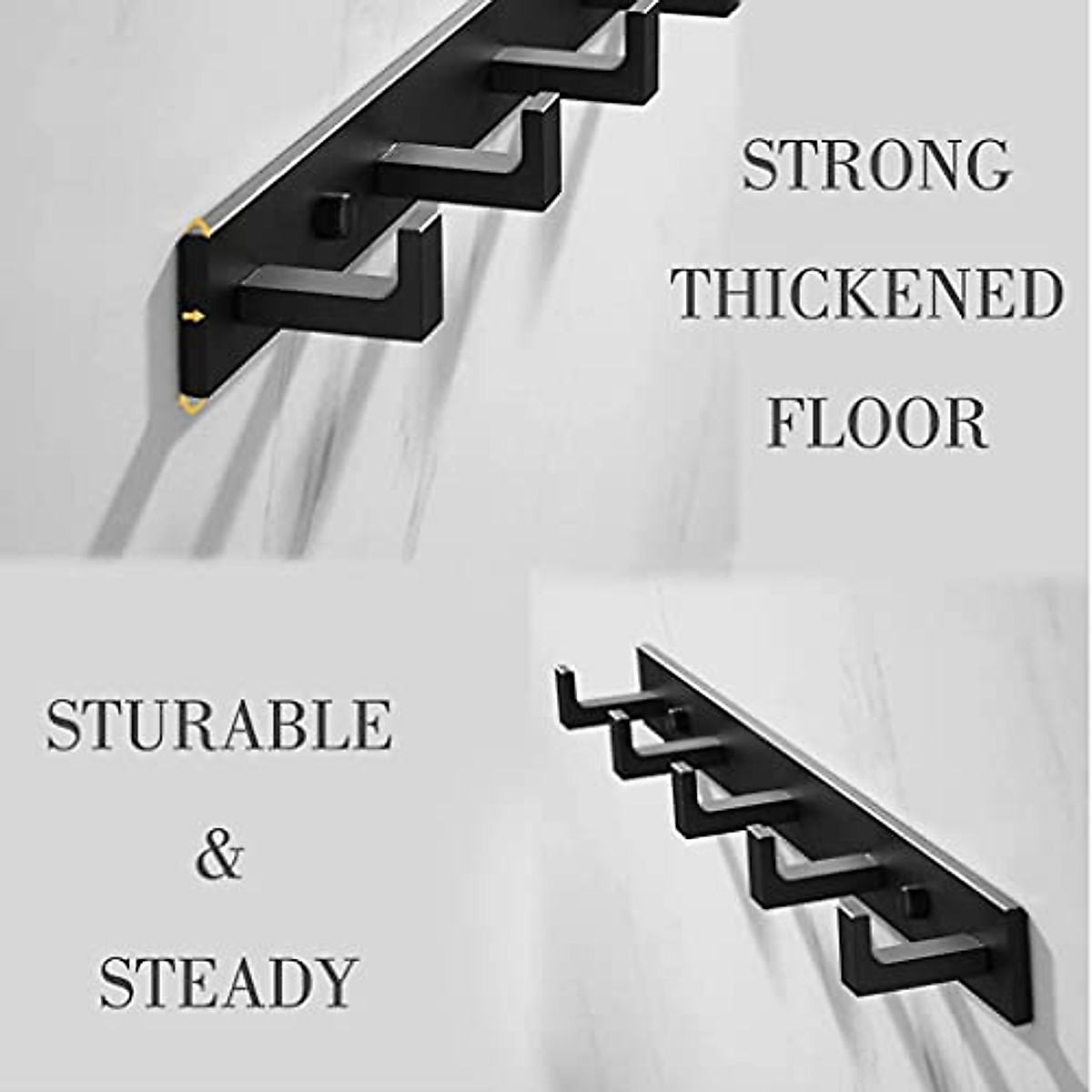 Towel Hooks Door, Coat Hooks Wall Mounted, Bathroom Towel Hook, Modern Coat Rack, Space Aluminum Toilet Hook, Hanging Towel Hook, Door Back Hook, Wall Hook Rack