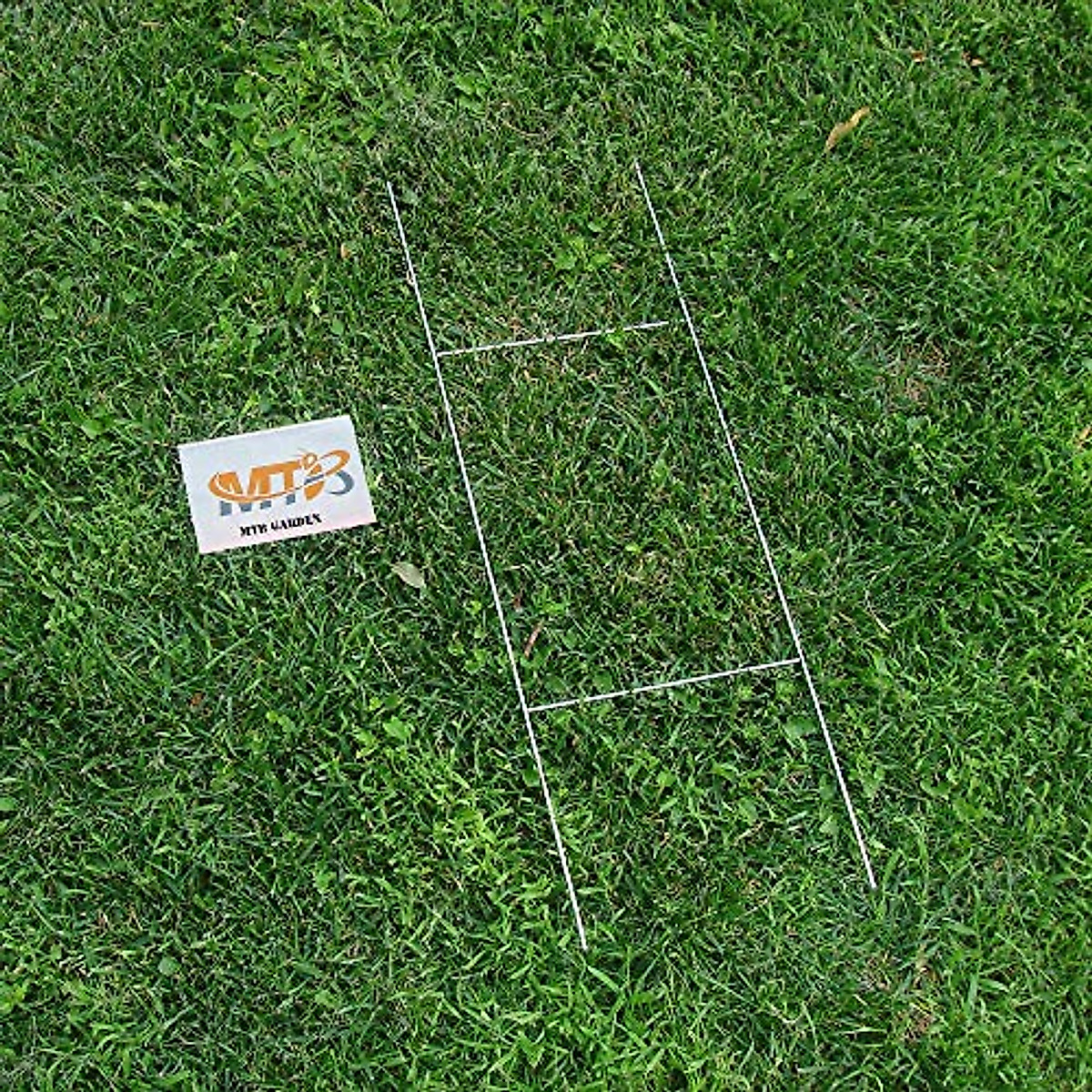 MTB H Frame Wire Stakes 30 x10-inch (Pkg of 5) 9ga Metal -Yard Sign Stakes for Advertising Board,Yard Stakes for Signs,Lawn Sign Holder