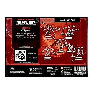 D&D Frameworks: Kobolds - Unpainted and Unassembled