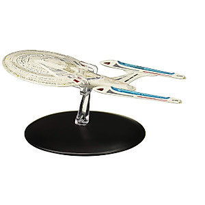 Eaglemoss Star Trek The Official Starships Collection #8: USS Enterprise E Ship Replica Toy, Multicolor