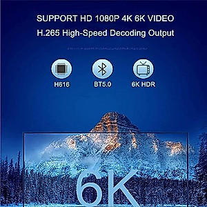 GREVA Android TV Box 10.0 4G RAM 32G ROM H616 Chip Support USB3.0 Smart TV Box Streaming Media Player
