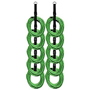 Tidy Tight Garage 2 Pack Organization System. Hang Extension Cords, Hoses, Rope, String Lights.