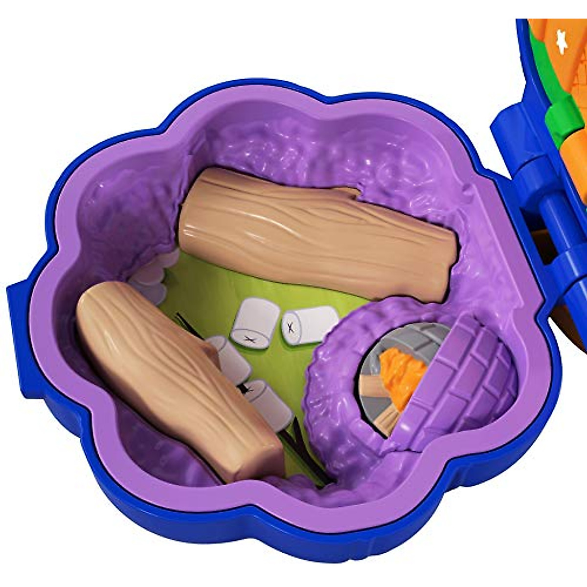 Polly Pocket Tiny Pocket Places Camping Compact! Shani Doll