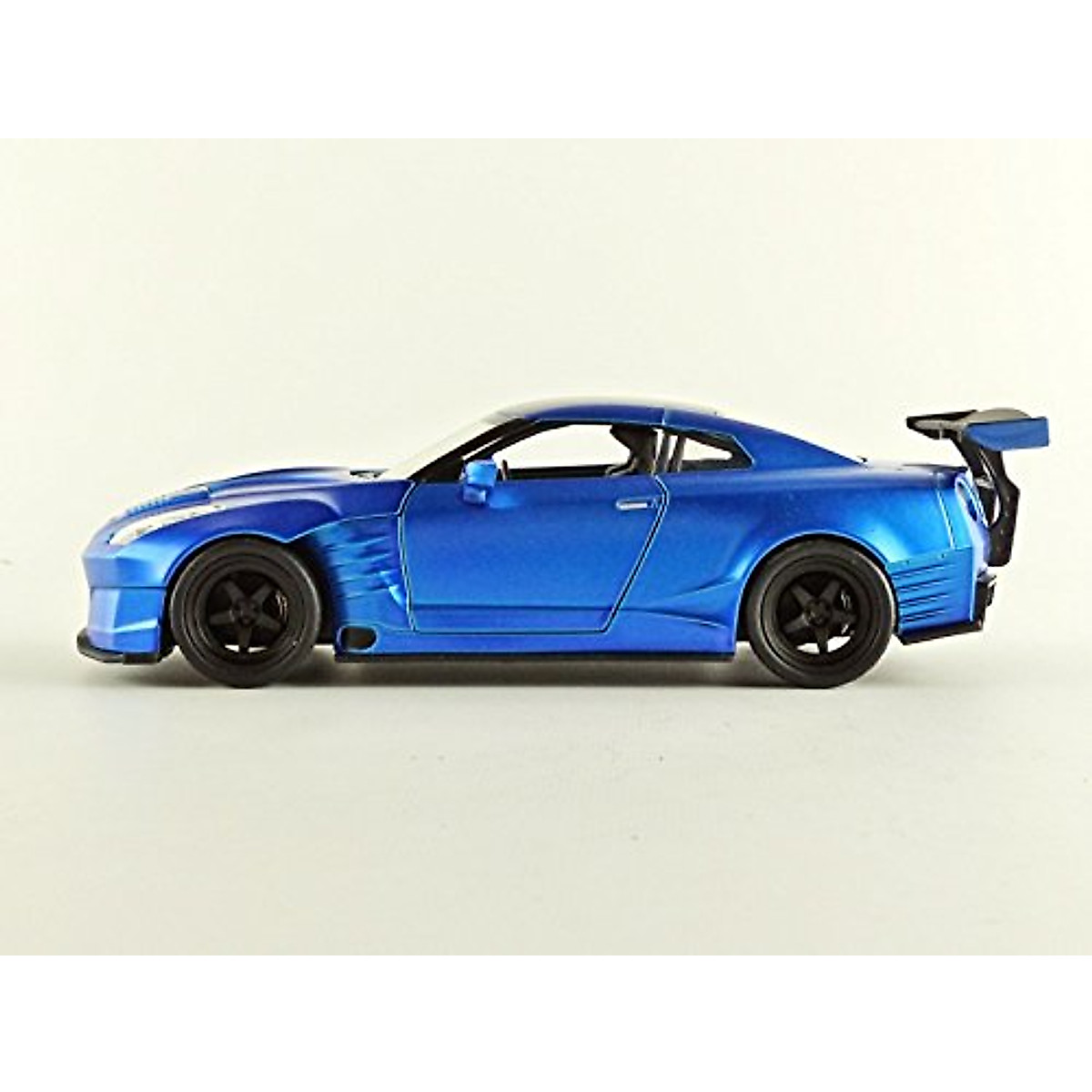 Jada Toys Fast & Furious 1:24 2009 Brian's Nissan GT-R R35 Ben Sopra Die-cast Car, Toys for Kids and Adults Blue