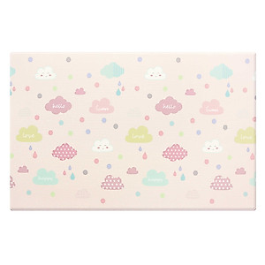 BABY CARE Reversible Happy Cloud Playmat