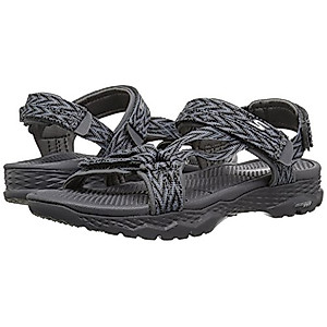 Skechers Performance Women's Go Walk Outdoors-Runyon Sport Sandal, charcoal, 7 M US