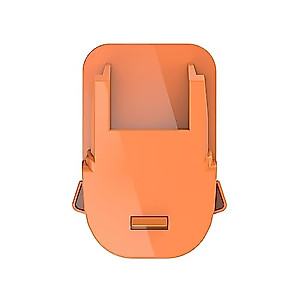 LQ-18RY Adapter Fits Ridgid 18v (NOT 18v Advanced Platform) Cordless Tools for DeWalt 20v MAX XR Slider Lithium Batteries-Adapter Only, Orange
