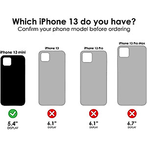 OtterBox Defender Series SCREENLESS Edition Case for iPhone 13 Mini & iPhone 12 Mini -Polycarbonate,Synthetic Rubber, Interaction with Apple’s MagSafe, Black