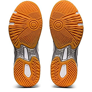 ASICS Women's Gel-Rocket 10 Indoor Sport Shoes, 10, White/Black