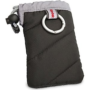 KODAK Gear Black Jacket Case w/Carabiner (Measures 4.5" X 2.8" X 0.8")