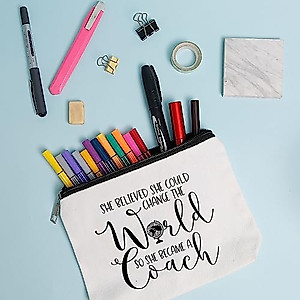 WZJHCL Coach Appreciation Gift Thank You Gift For Hockey Baseball Soccer Football Volleyball Softball Swim Cheer Coach Survival Kit Coach Gift For Woman (World Coach)