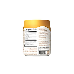 KOS Golden Mylk with Tumeric and Ginger, Organic Superfood Latte Powder, Adaptogen Mushroom Blend - Coffee Creamer, Dessert & Smoothie - Caffeine Free, Vegan, Dairy-Free, Gingerbread Chai, 28 Servings