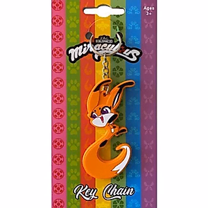 ZAG STORE - Miraculous Ladybug - Keychain Trixx, Orange, 80mm
