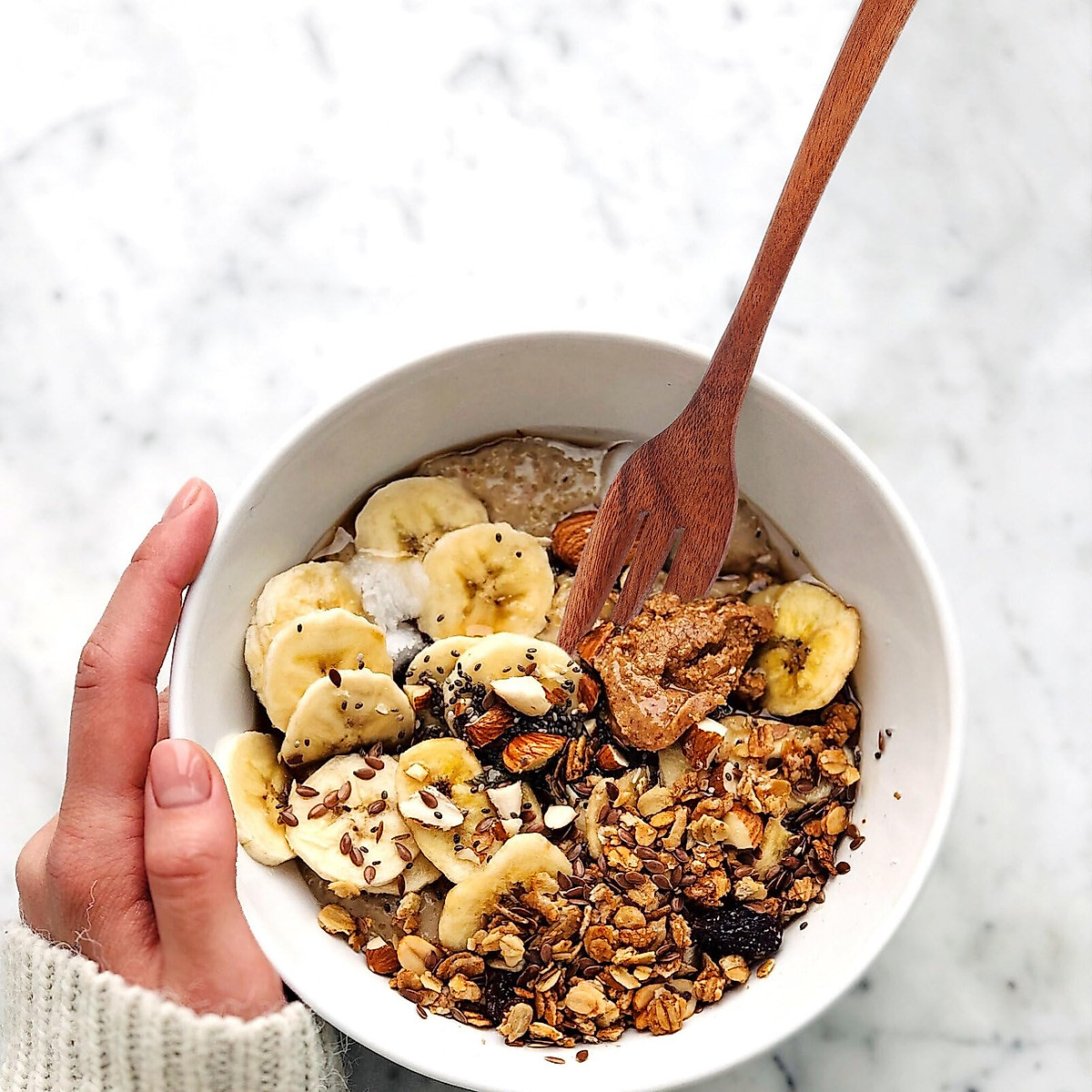 Cabilock Salad Mixing Fork Wood Salad Servers Long Handle Cooking Fork Wooden Kitchen Utensils for Salad BBQ Dessert Vegetable