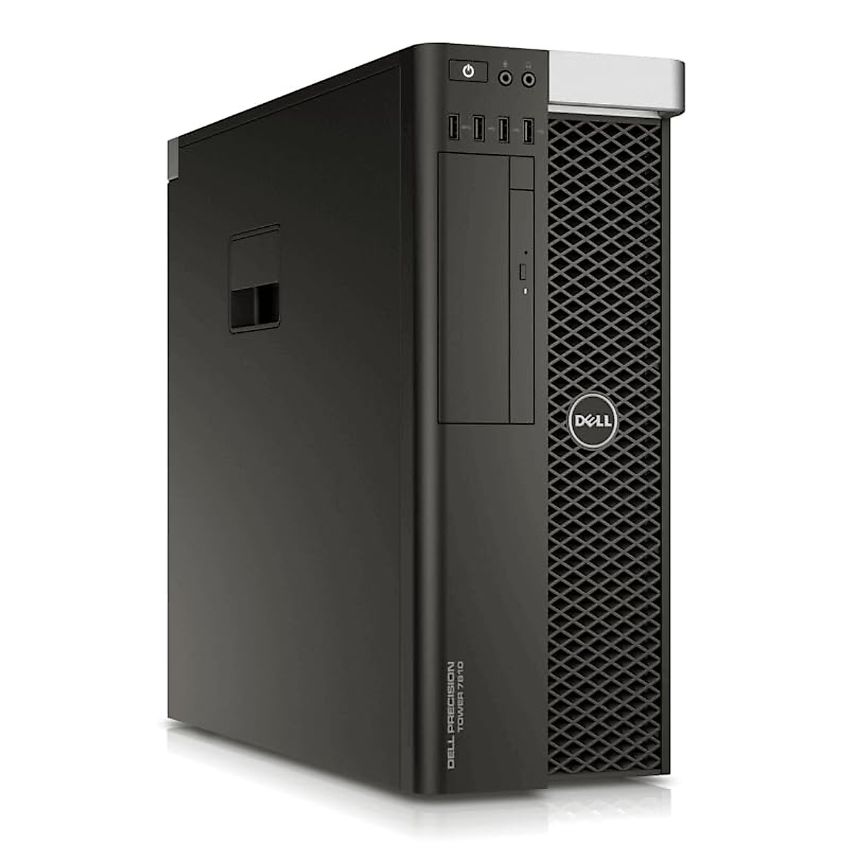 Dell Precision T7810 Mid-Tower Workstation - 2X Intel Xeon E5-2680 v3 2.5GHz 12 Core Processors, 128GB DDR4 Memory, 256GB NVMe SSD, 2TB HDD, Nvidia Quadro K5200, Windows 10 Pro. (Renewed)