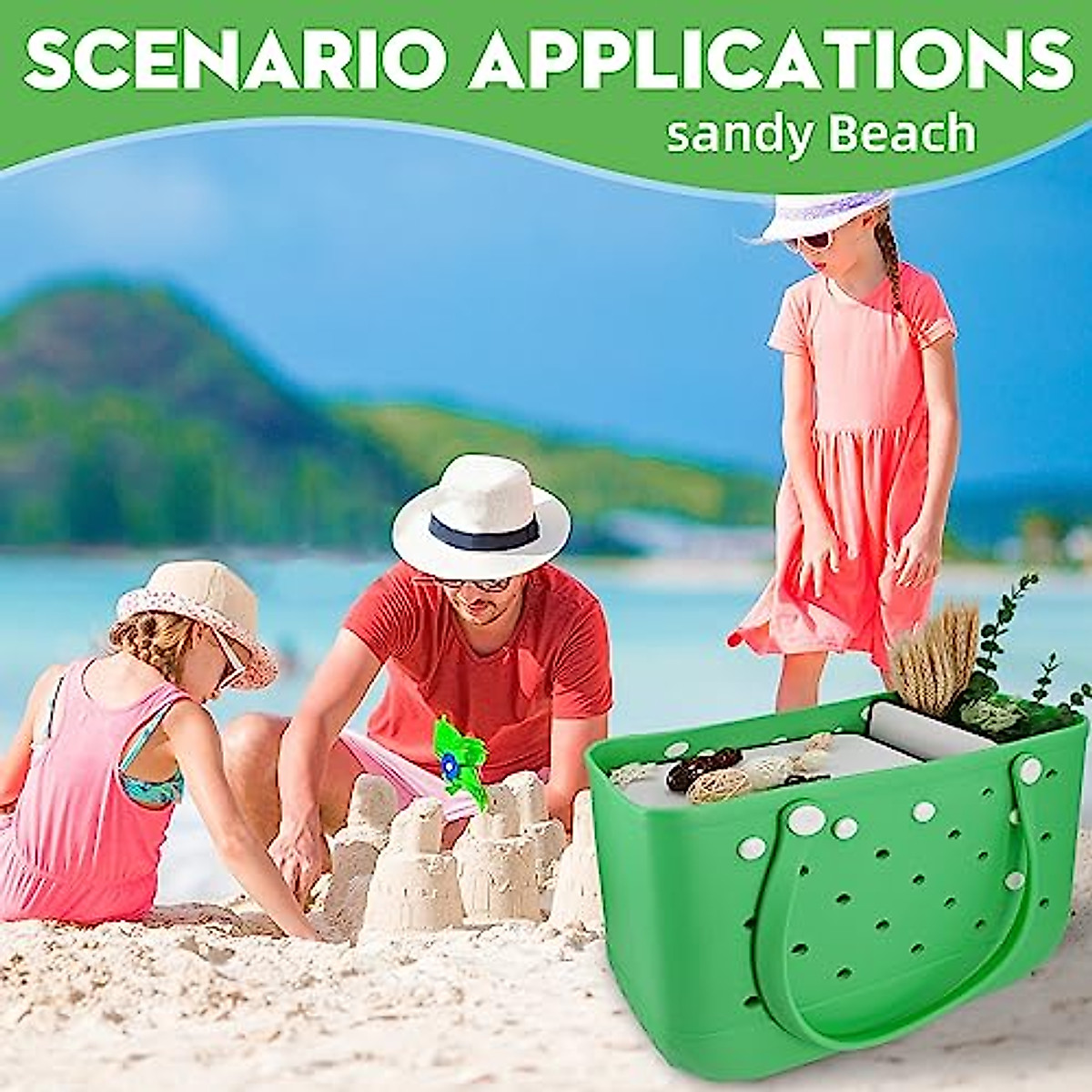 HOKITO 2PCS Divider Tray for Bogg Bag Accessories for Original X Large Help with Organizing for Bogg Bag and Divide Space