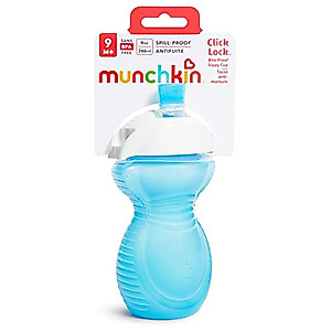 Munchkin® Click Lock™ Bite Proof Sippy Cup, 9 Ounce, Blue