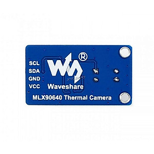 MLX90640 IR Array Thermal Imaging Camera 32×24 Pixels 55° Field of View I2C Interface 3.3V/5V Compatible with Raspberry Pi (ESP32) STM32 @XYGStudy (MLX90640-D55 Thermal Camera)