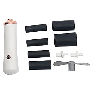 CALIDAKA Electric Eyelash Shaker, Waterproof Eyelash Glue Mixer, Electric Eyelash Glue Shaker Nail Polish Shaking Machine, Eyelash Glue Decanter for Fake Eyelash Grafting Extension, White