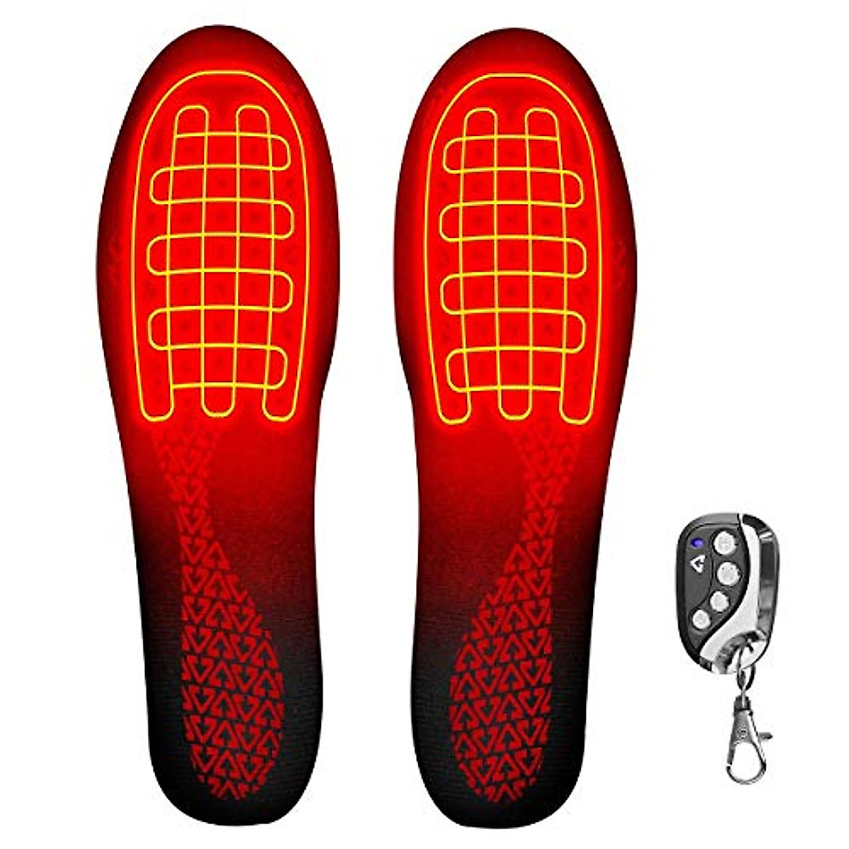 Gerbing Rechargeable Heated Insoles with Remote Control – Battery Powered Boot Shoe Insole Foot Warmers for Winter Hunting Fishing Camping Hiking – Works 8 Hours on Single Charge, Heats up to 140F