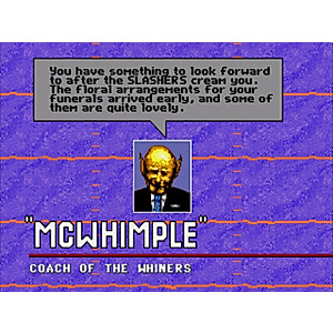 Mutant League Football (Sega Genesis/Megadrive) - Reproduction Video Game Cartridge with Case and Manual