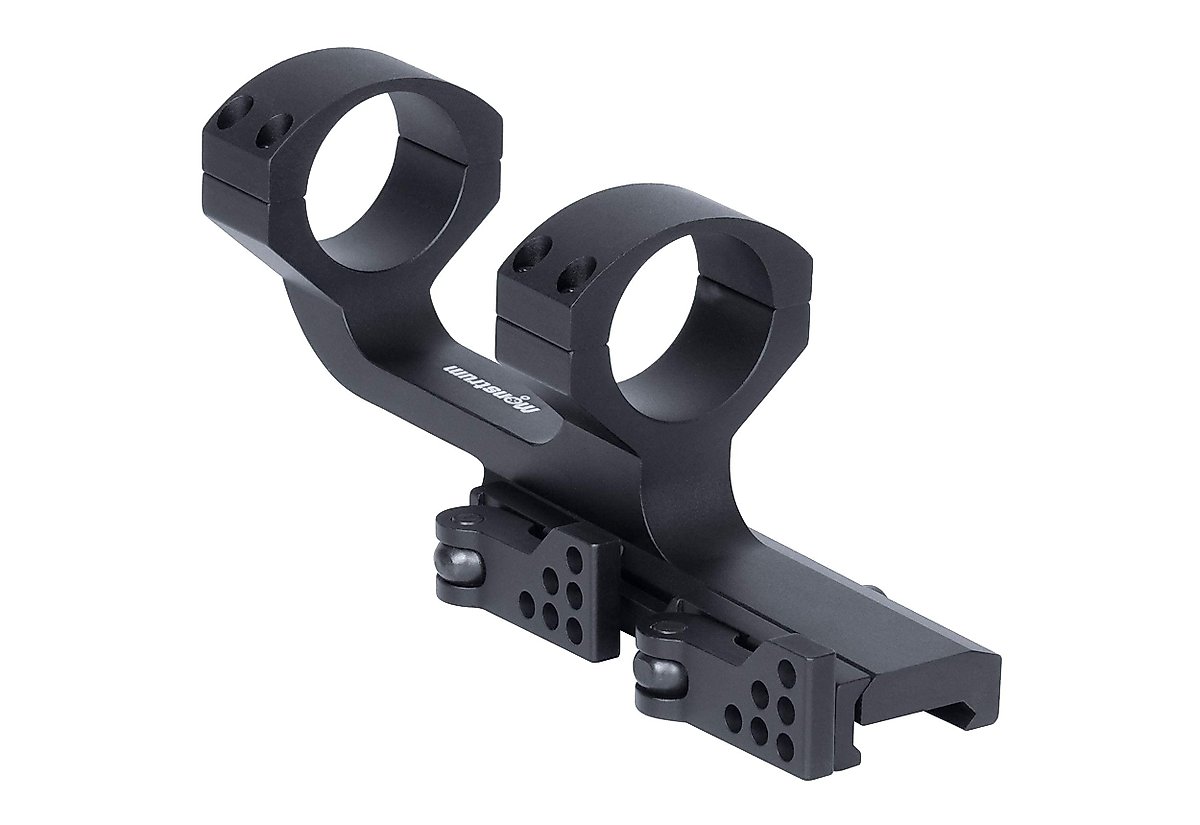 Monstrum G2 1-4x24 First Focal Plane FFP Rifle Scope with BDC Reticle | ZR302 Quick Release Scope Mount | Bundle
