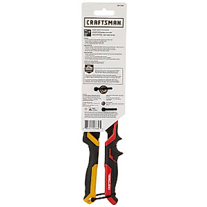 CRAFTSMAN Aviation Snips, Straight, Long Cut (CMHT73561)