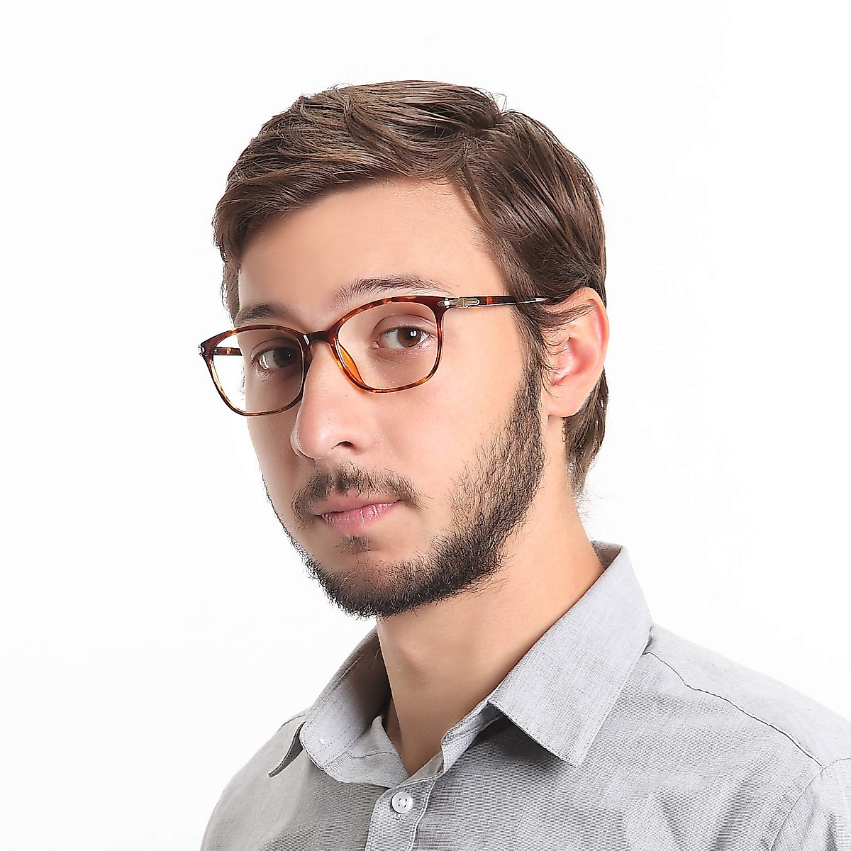 LifeArt Blue Light Blocking Glasses, Anti Eyestrain, Computer Reading Glasses, Gaming Glasses, TV Glasses for Women and Men, Anti Glare (Tortoise, No Magnification)