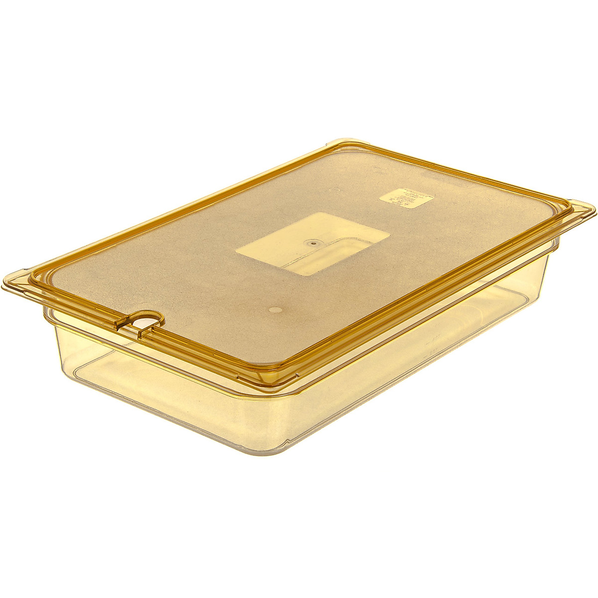 Carlisle FoodService Products 10401B13 StorPlus High Heat Food Pan, 4" Deep, Full Size, Amber