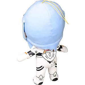 Great Eastern Evangelion GE-52302 Rei Plugsuit Stuffed Plush, 8", Multi-Colored