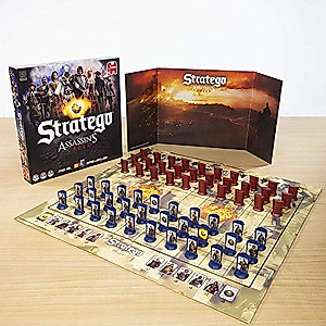 Jumbo, Stratego - Assassin's Creed, Strategy Board Game, 2 Players, Ages 8 Year Plus