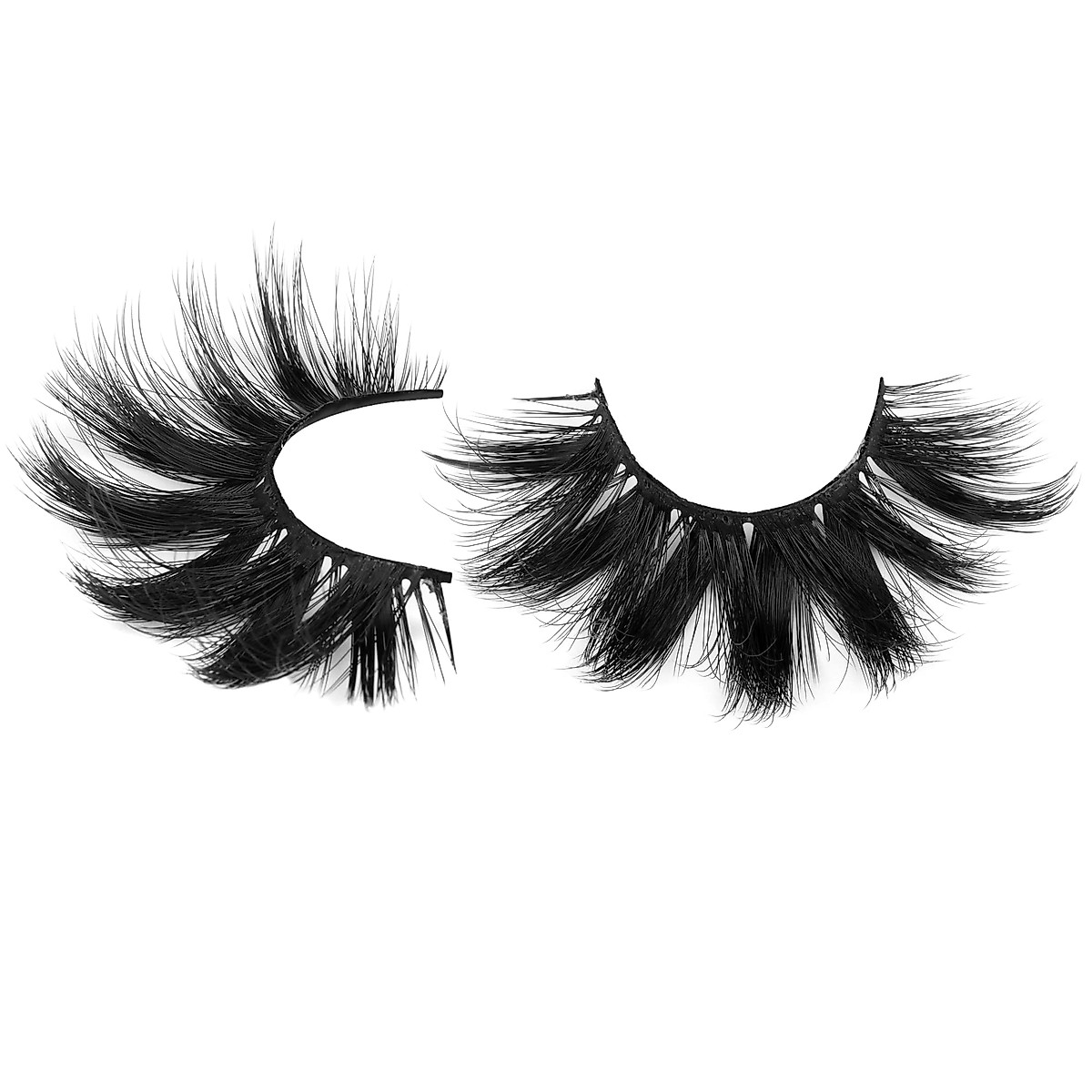 ALICROWN Dramatic Eyelashes Fluffy Mixed False Lashes Lightweight Handmade Soft Volume 16 Pairs Faux Mink Lashes Pack