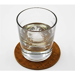 Whiskey Stones Set include 4 Large Sphere Granite Whiskey Rocks + Silicone Ice cube tray + Stainless Steel Tong. Large and Reusable whiskey stone could chill your Whiskey & Beverage longer