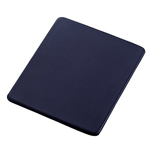ELECOM Soft Leather Mouse Pad Small Size/PU Leather/Anti Skid/Soft/Precise Control Navy MP-SL01NV