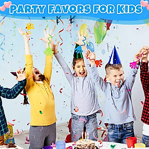 FLMRIOY 50 Pcs Sticky Hands Toys for Kids - Smile Face Stretchy Hands for Christmas Stocking Stuffers, Treasure Box Fillers, Classroom Prizes