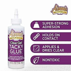 Aleene's Clear Gel Tacky Glue 4oz