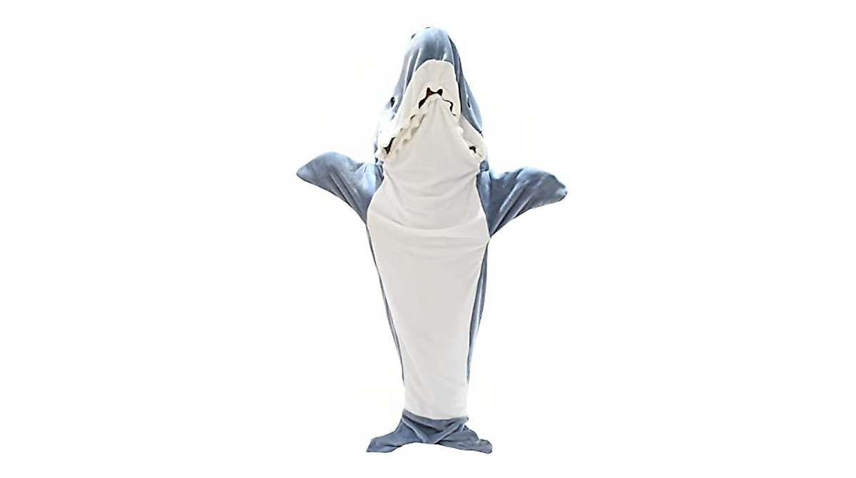 Comfy Shark Blanket Hoodie for Fun & Cozy Nights