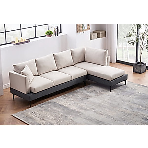 ViolaDresses The Sofa in The Corner of The Living Room is Multi-Person