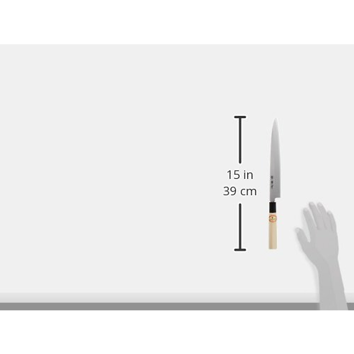 Aoki Hamono Seisakusho 06003 Takayuki Sakai Masao (Wanagi Blade) 9.4 inches (24 cm)