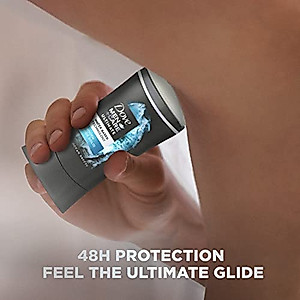 Dove Men+Care Antiperspirant hydrating, water-based deodorant Ocean Breeze our best non-irritant formula 2.6 Ounce (Pack of 2)