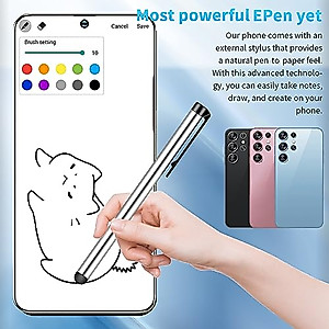 Unlocked Mobile Phones, 6.8 inch FHD Face Unlock Smart Phone, 13+48MP Dual Camera, 8GB 256GB, 2.4/5G WiFi, Three Card Slots, 5800mAh for Android 12 (Sky Blue)