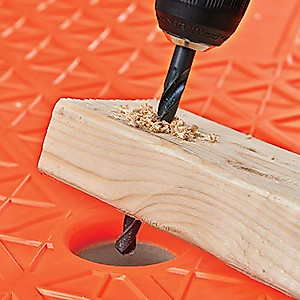 Disston 30146A OmniTable 4 in 1 Portable Workbench Work Table Dolly Scaffold and Creeper Adjustable Height with Folding Legs with Free Blu-MOL Jigsaw Blade Set (E0130146)