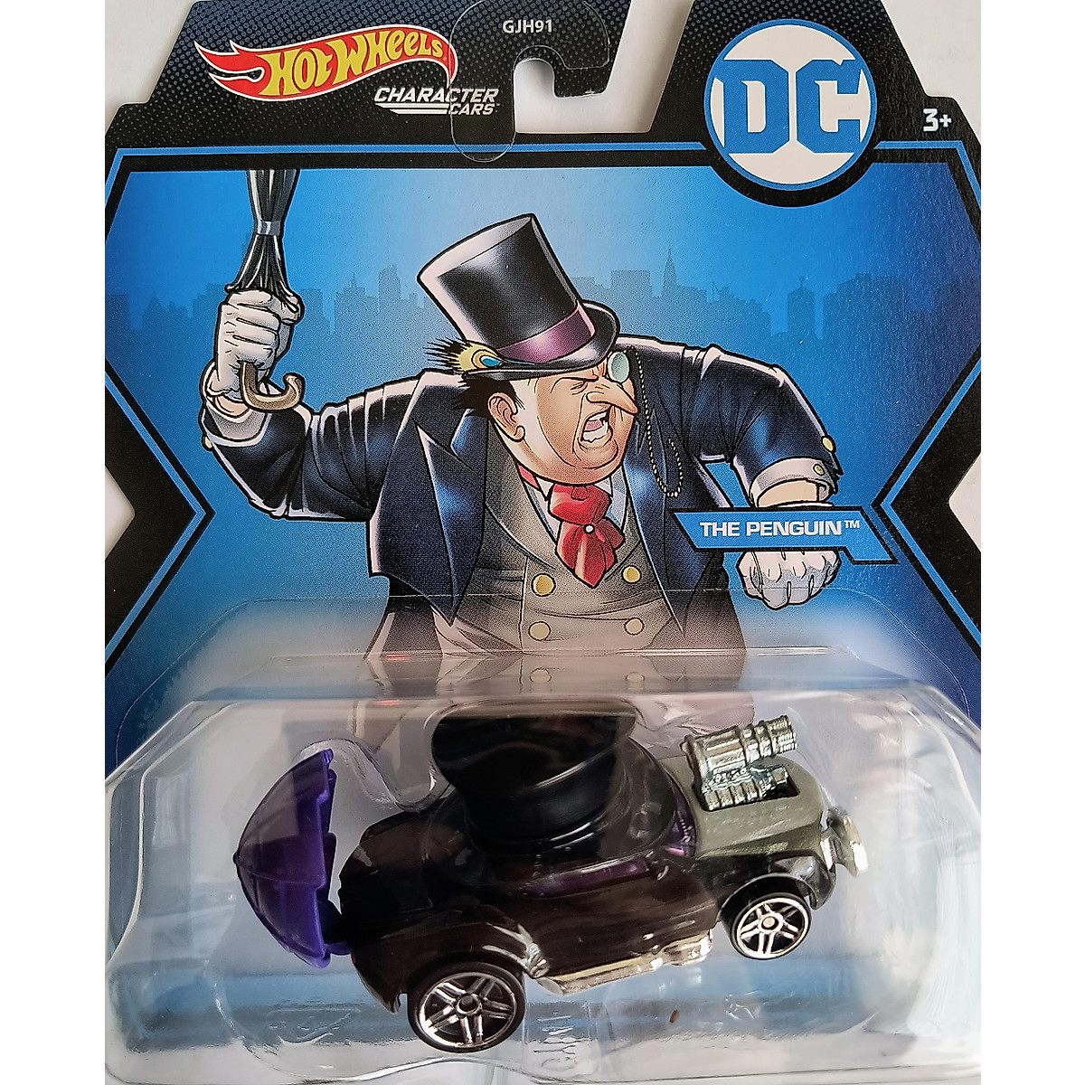 Hot Wheels Character Car Set Includes 1:64 Scale Character Cars