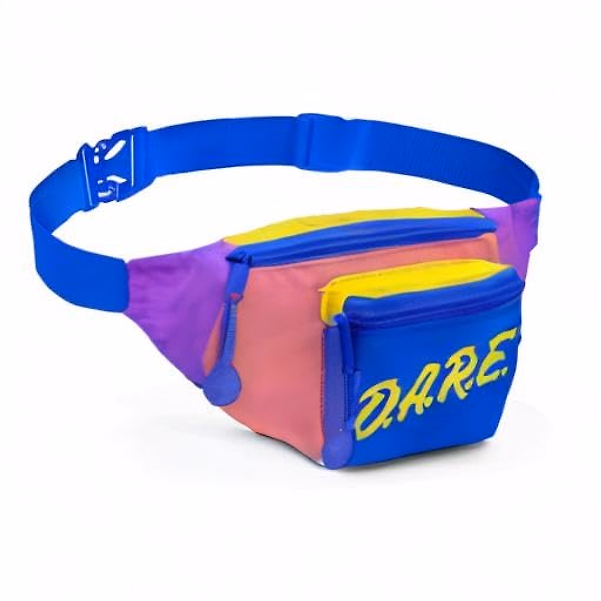Tipsy Elves Retro DARE Fanny Pack (One Size, Multicolor)