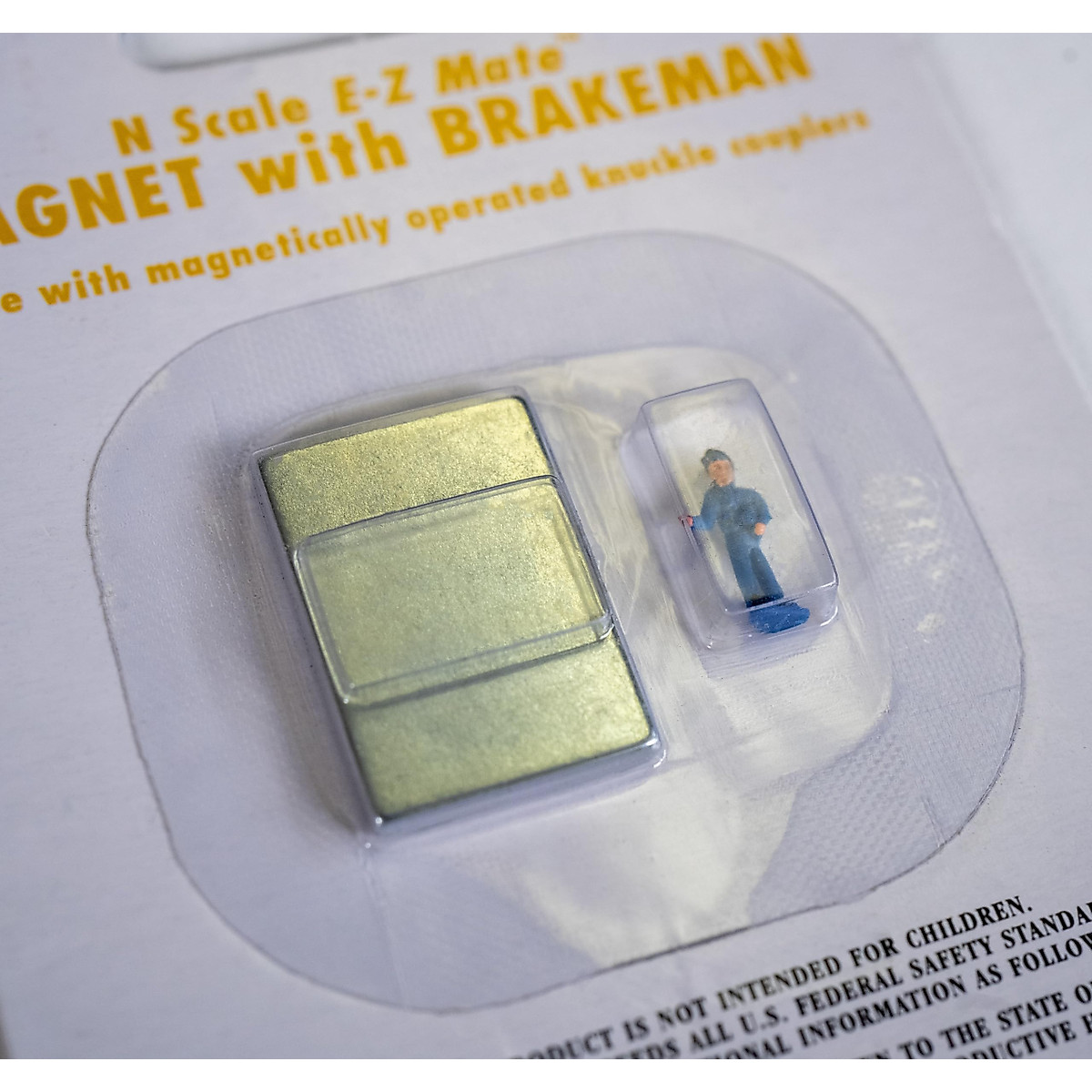 Bachmann Industries Magnet with Brakeman Figure