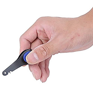 Mxzzand Fishing Line Cutter, Fish Tackle Tool Portabl Portable Fishing Line Cutter Fishing Tackle with Key Chain for Fly Fishing Accessories for Outdoor