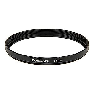 Fotodiox Metal Spacing Ring, Anodized Black 67-67mm