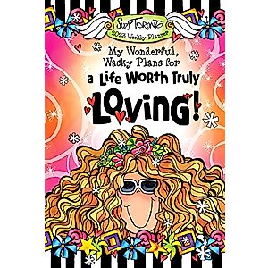 2023 Weekly & Monthly Planner “My Wonderful, Wacky Plans for a Life Worth Truly Loving!” 8 x 6 in. Spiral-Bound Date Book for Her by Suzy Toronto with Motivational Messages—from Blue Mountain Arts