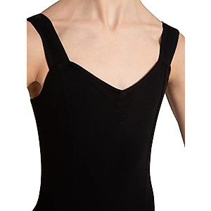 Capezio Big Girls' Princess Tank Leotard,Black,L (12-14)
